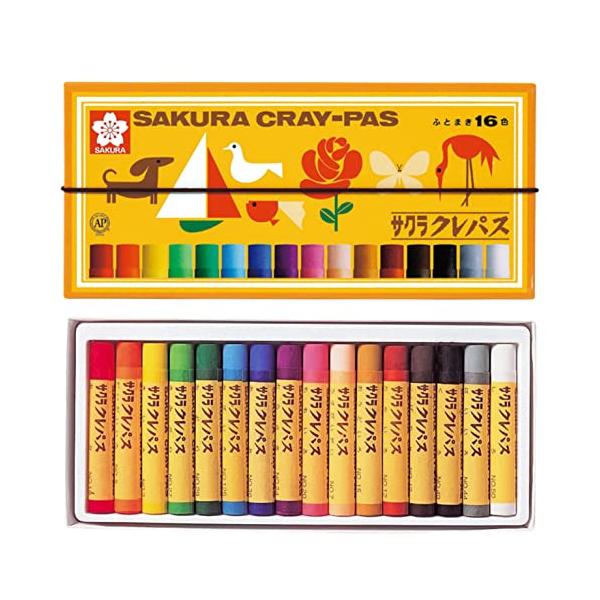 16色 黄色・橙・薄橙・茶色・黄土色・こげ茶・赤・桃色・紫・水色・黄緑・緑・青・灰色・黒・白 特長1 のびのびと自由に描けるように作られたクレパス 特長2 均一なやわらかさなので、混色・重色が自由にできる 特長3 子どもたちの手に合わせた太...