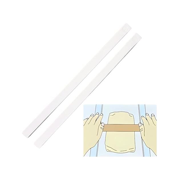 クッキー作りにとても便利なアイテムでめん棒をルーラーの上でコロコロと転がすだけで、生地を均一な厚さに伸ばせます。クッキー生地やタルト生地を均一に3mm の厚さに伸ばすことができます。生地の厚さを均一にすることできれいに焼き上がります。※電子...