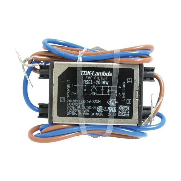TDKラムダ ノイズフィルター RSEL-2006W産業・研究開発用品/エレクトロニクス部品/受動部品/フィルタ