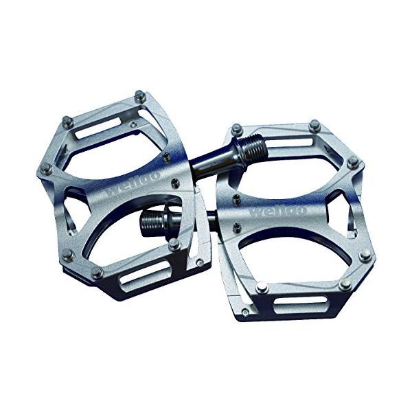 Weight:243g(Pair)バイクを選ばない両面踏み薄型CNC仕上げのアルミペダルスポーツ＆アウトドア/自転車/自転車パーツ/ペダル