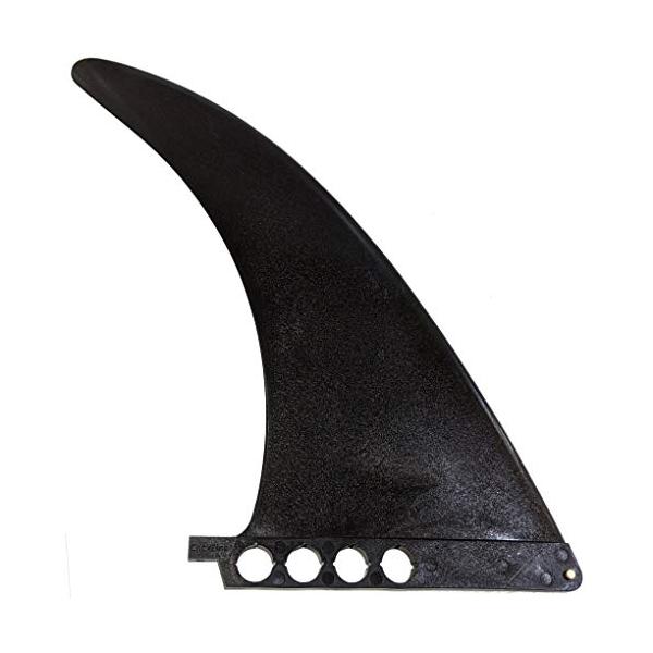 センターフィン 11" (28cm) / 9mm x 185mm ベースサーフボード用　*　ロングボード用　*　パドルボード用　*　SUP用　*　airSUP用11インチ フィン　 black plastic fin 11"  クラシック ...