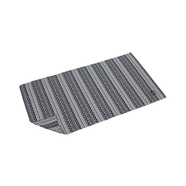 セット内容:ラグ*1/収納袋*1サイズ:使用時：縦約100cm*横約180cm/収納時：幅約21cm*縦約30cm*厚さ約9cm仕様:重量：約0.45kg材質:ポリエステル90%、綿10%スポーツ&amp;アウトドア:アウトドア