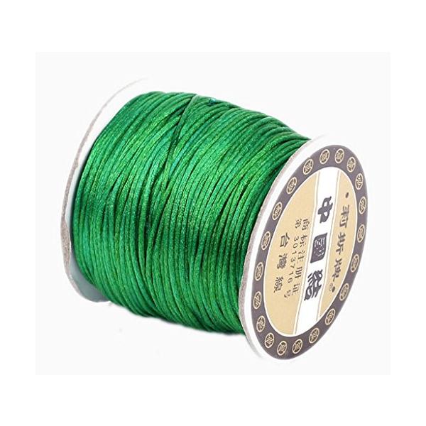 材質：ナイロンサイズ：直径1.5mm*70m中国結に使用される玉線。手芸やDIYが好きな方におすすめです。写真は実際の色と見比べて、ひとつひとつなるべく同じ色になるように努力していますが、画面により、色味が違う場合がございます。ご了承くださ...