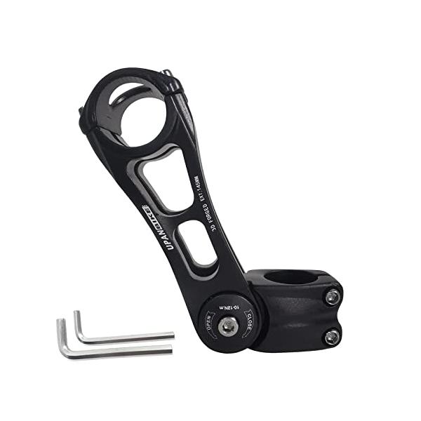サイズ ：ハンドルバーの直径のみに合わせたのみ：31.8mm 1-1 / 4 '' ;フロントフォークステム直径：28.6mm 1-1 / 8 "" 2つの穴の中心距離：90mm、110mm、 145mm、あなたが選ぶべき3つの長さ あなた...