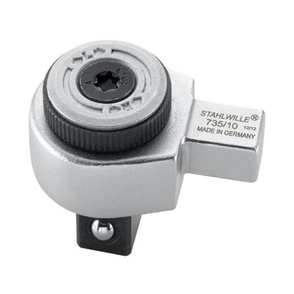 差込角(SQ)：1/2、ジョイントサイズ(mm)：9*12、ヘッド部幅(b；mm)：33、ヘッド部厚み(h；mm)：24、ヘッド中心から本体差込部先端までの距離(S；mm)：17.5最大許容トルク(Nm)：100、質量(g)：147、ギア数...