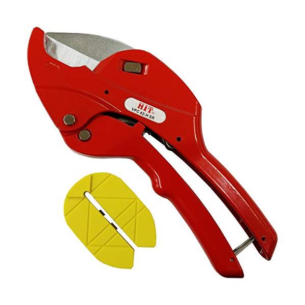 水道用、電線管、ガス管用、一般用の塩ビ管やポリエチレン管などの切断に。アタッチメント付ラチェット回数:9ケーブル用プロテクター 1号*特5号(断面寸法30x22)ケーブル用モール 0号*4号(断面寸法32x27)最大切断能力:VP30, H...