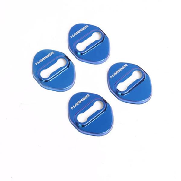 カラー カーボン調、鏡面仕上メッキ、ブルー、ブラック；セット内容：4P； ステンレス 熱に強い、耐久性と表面の美観に優れた高品質のステンレス; 取り付け簡単 取付は商品に貼付け済みの両面テープにて行います。※貼り付け位置を確認して、貼付け前...