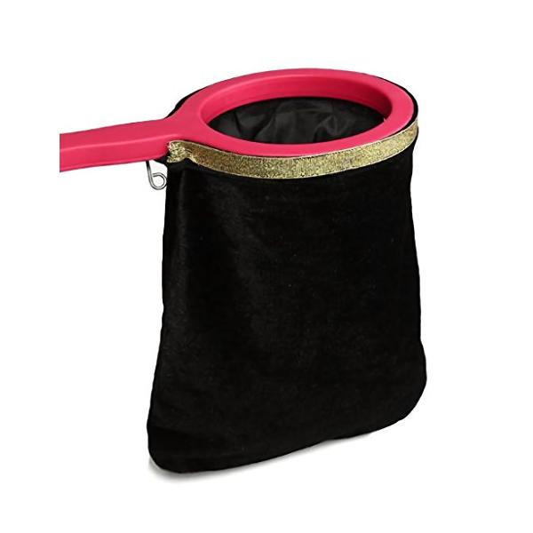 Zafina マジック 袋から花が出てくる 不思議 手品 袋 (ブラック)おもちゃ/おもちゃ雑貨・手品/マジック・手品