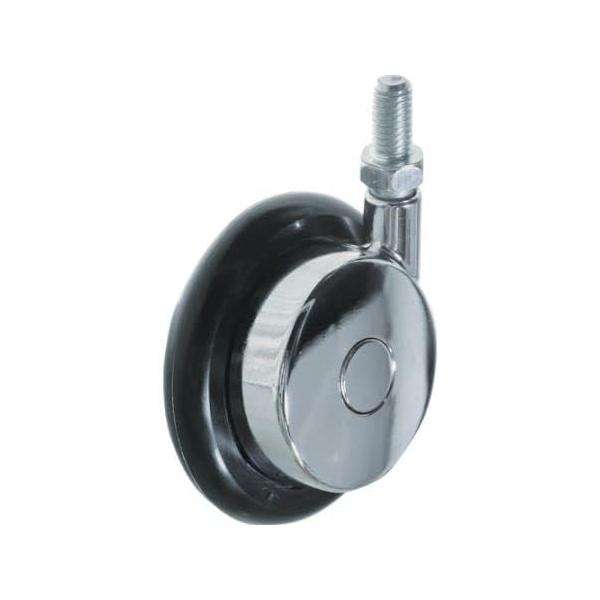 *許容荷重(daN)：40*許容荷重(kgf)：40.8*車輪径D(mm)：63*車輪幅(mm)：11*取付高H(mm)：70*軸長L(mm)：15*ねじT：3/8*ねじ山：16*山数：16*ねじ込み式*自在式*ボールキャスター*金具:亜鉛...