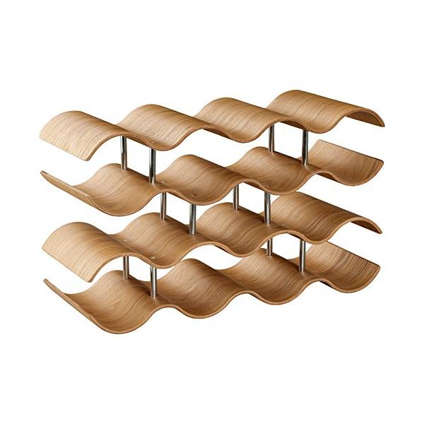 サイズ:幅408*奥行155*高さ240mm本体重量:1100g材質:天然木(合板)原産国:中国ブラント: KINTO(キントー)ホーム＆キッチン:キッチン用品:ワイン・酒・バー用品:ワインラック・ホルダー