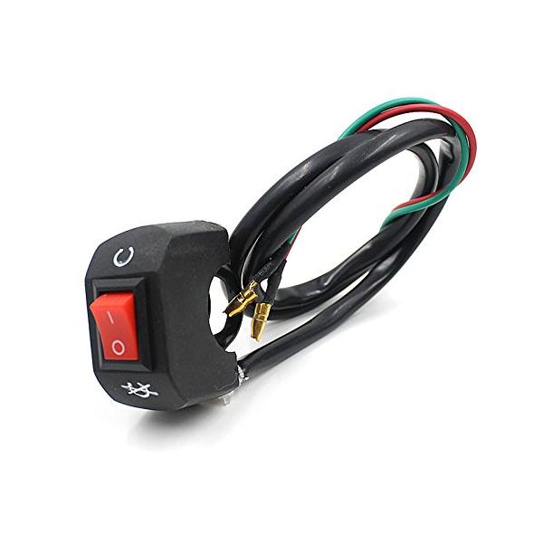 ハザードスイッチのない或いはライトを電装する場合バイクのスイッチ移設に。材質：プラスチック*銅電圧：12Vワイヤーの長さ60cm完全防水仕様ではありませんが、雨の日に使っても問題ありません。車＆バイク:バイクパーツ:バイクハンドル:バイク電...