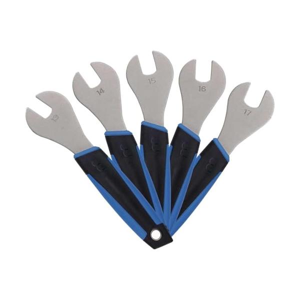 耐久性に優れたコーンレンチセット。内容：13/14/15/16/17／厚さ：2.5mm重量：690gスポーツ&amp;アウトドア:自転車:メンテナンス用品:工具(単品)