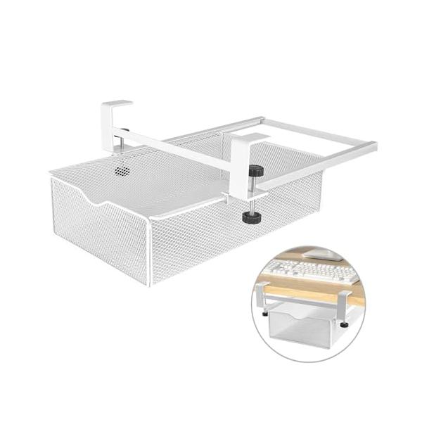 製品仕様  外寸：約奥行37x幅30.5x高さ17cm。内寸：約奥行36.5x幅21.5x高さ9cm。重量：約1.2kg。耐荷重：約10kg。高品質の炭素鋼で作られ、丈夫で、安定性と耐久性に優れて長持ちできます。 穴あけ不要 穴あけ不要で、...