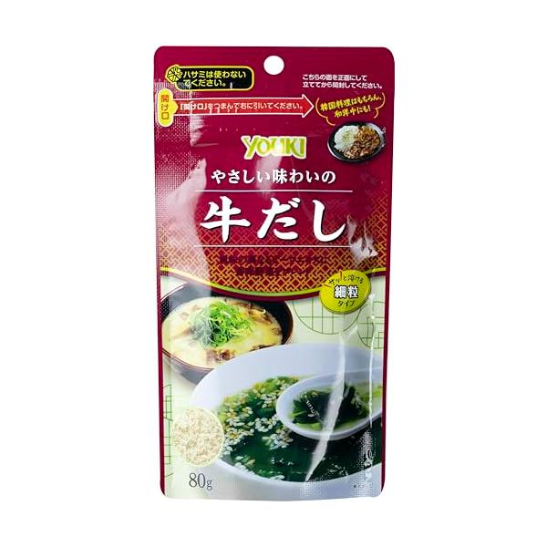 内容量:80g使用目安 スープ1人前：湯200ml:本品小さじ1 約4g 風味の異なる数種類の牛肉エキスに香味野菜をブレンド。商品サイズ(高さx奥行x幅):185*50*100mm原材料：食塩 国内製造 、ビーフエキスパウダー、酵母エキスパ...