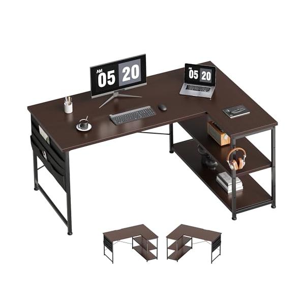 商品仕様 パソコンデスクとしてはもちろん、ゲーミングデスクとしても使用できるおしゃれなL字デスク。*本体サイズ：約幅120*奥行55*高さ74CM *本体重量：約17.45KG *お客様組立て品です。*万が一ご購入した商品に初期不良が発生し...