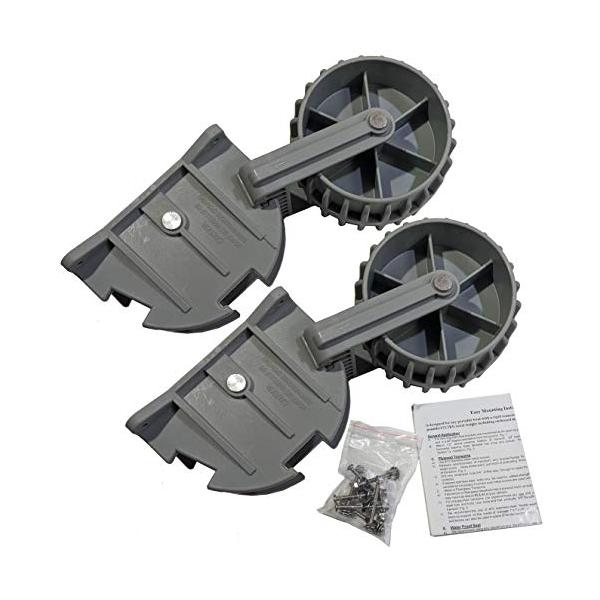 耐荷重：112kgタイヤサイズ：直径14cm重さ：2.35*プラスチック製 * ステンレス製 　 塩水に強く  付属品 : プラスチック製ランチングホイール(2), ステンレス・ボルト*ナット(8), ステンレス・ワッシャー(16)スポーツ...