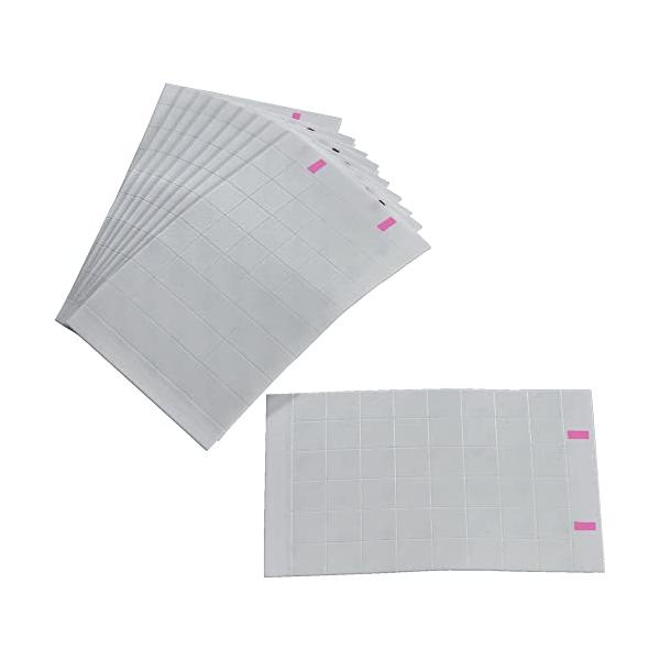 *色:白*1パック内:48片*10*サイズ:角型15mm角*ポリエチレン発泡体文房具・オフィス用品:事務用品:画びょう・ピン