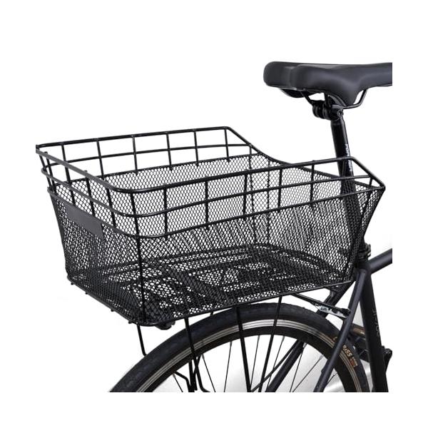 大容量サイズで荷物たっぷり 38.5*24*20cmの大容量設計で、通勤・買い物・通学・ペット用品までしっかり収納。かごの深さもあるため、走行中の荷崩れも防げます。 工具不要 一人でも簡単取付 取り付けに必要な付属品がすべて揃っており、届い...