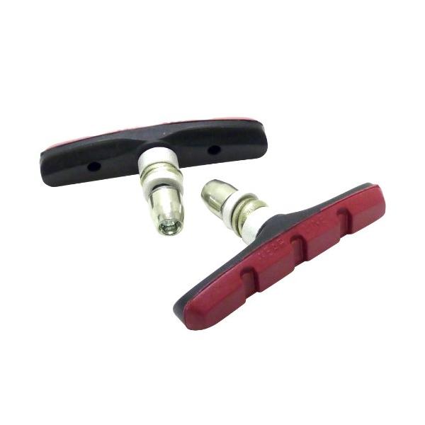 色：レッド重量:64g(ペア)材質:合成ゴムスポーツ＆アウトドア:自転車:自転車パーツ:ブレーキパーツ:ブレーキシュー・パッド