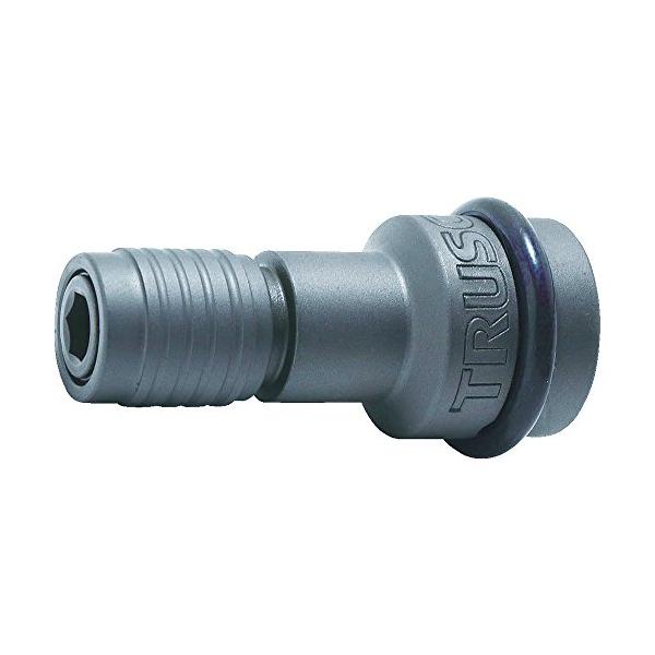 ＴＲＵＳＣＯ　インパクトレンチ用六角軸アダプター　差込角１２．７ｍｍ*ワンタッチ着脱で簡単ビット交換可能です。*インパクトレンチに取り付け、各サイズのソケットやドライバービットが使用できます。*全長(mm):55*差込角(mm):12.7*...