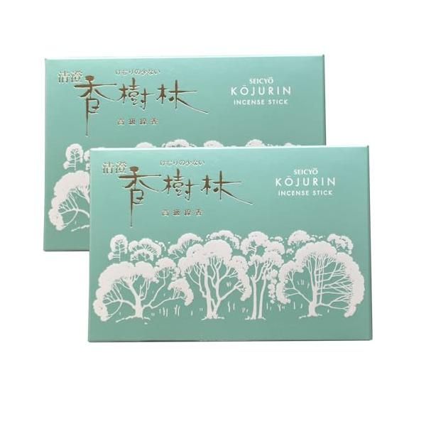 約150g 138* 燃焼時間：約30分紙箱入 バラ詰　2箱セット原産国　日本　けむりの少ない高級実用線香清らかな白檀の香りインド南部のカルナタカ州で栽培されている貴重な香木「白檀」。「清澄 香樹林」はその「白檀」を香りの中心として調香して...