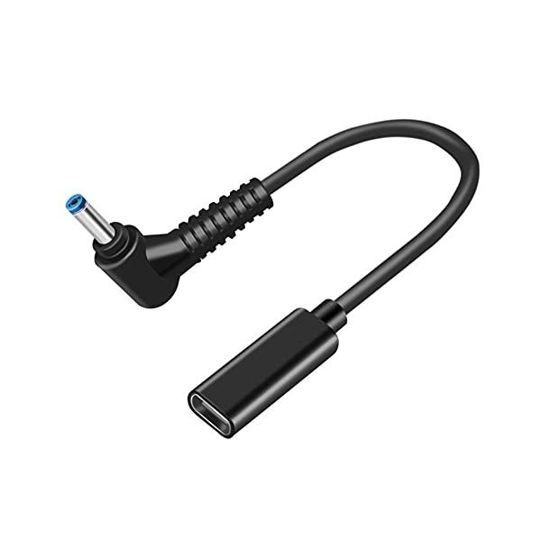 日本国内検品  重要なお願いです  本商品は、スマホの充電器(5V2.4W)など低出力のAC充電器では充電できません。ジャックのサイズとご自身のパソコンの要求する電力量をご確認の上、市販の高出力なPD対応 充電器、PD充電対応のTYPE-C...