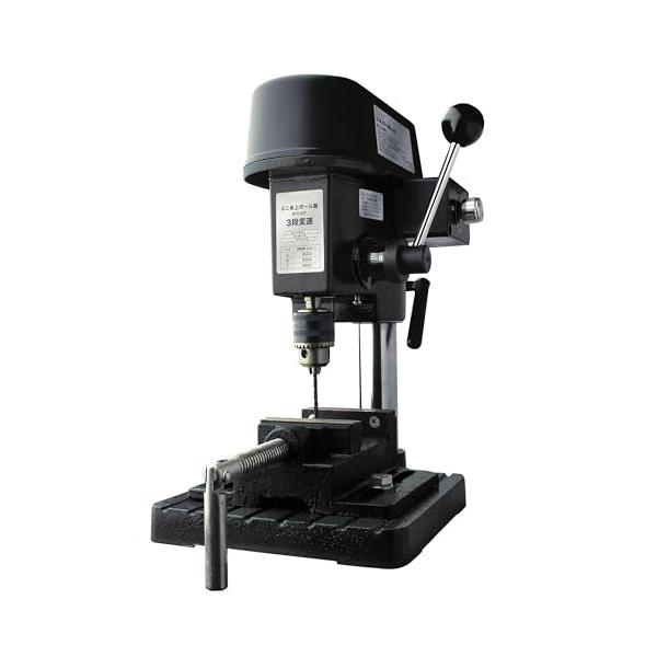 定格電圧:AC100V 周波数:50/60Hz 消費電力:100W回転数(三段変速)(min-1)/上段:0*8500、中段:0*5000、下段:0*3500穴あけ能力/一般鋼材:3.5mm、銅・真鍮・アルミ:5.0mm、木工:6mm(スト...
