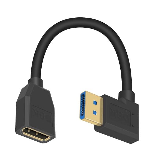 短いDP-DP 8K延長ケーブルを使用すると、DisplayPort互換のラップトップまたはPCをDisplayPort入力を備えたモニター/ TV /プロジェクターに接続できます。ビデオストリーミング、ゲームに最適で、HDオーディオ/ビデ...