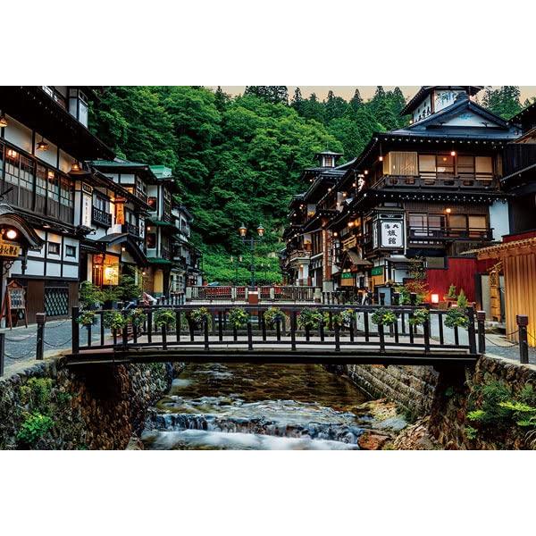 心癒される大正浪漫の風情がSNSで人気を呼んだ温泉地、山形 銀山温泉。おもちゃ:パズル:ジグソーパズル