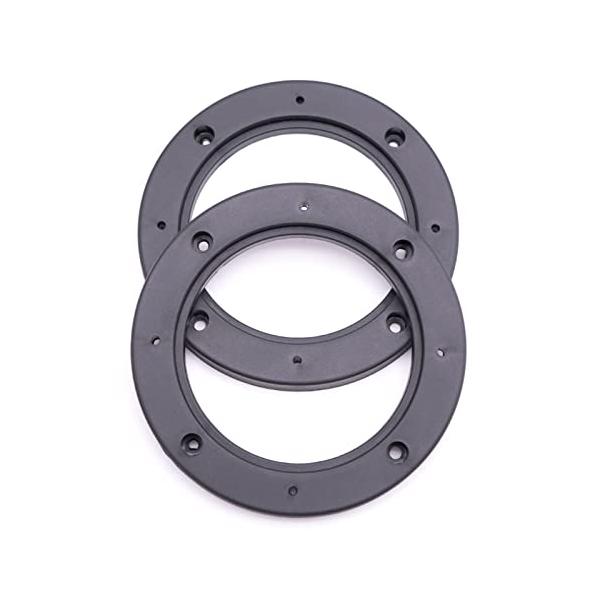 セット内容 インナーバッフル 2個入り。 商品の仕様 素材：プラスチック製。サイズ：外径13.6cm、内径9.1cm、厚み1.2cm。 高品質 高品質の素材、防水効果があり。 性能 不要な共振やドア内部で起きる音の反射、干渉などを解消、スピ...