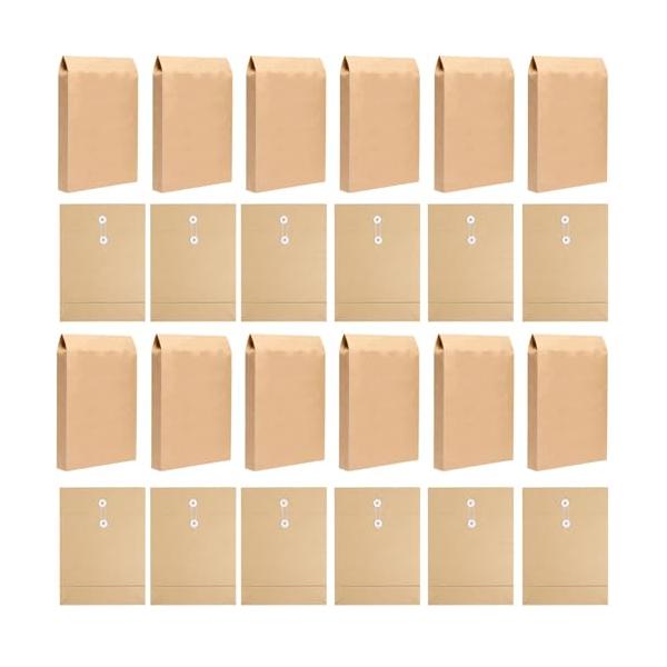 325*250*45mmの封筒は、標準的なA4サイズの書類を収納し送付したり保管したりすることに適したの封筒です。 通常のコピー用紙で約400枚収納可能です 丈夫なクラフト紙の封筒はファイルや書類を入れ、整理・保管するための便利なアイテムで...