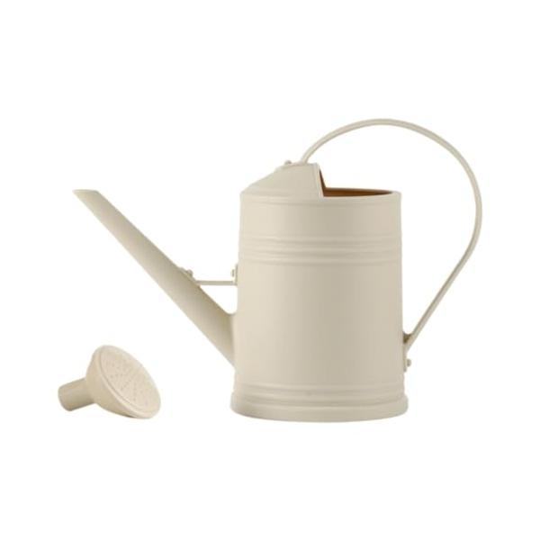 置くだけで絵になる、北欧デザイン 北欧アンティーク調の優美なデザインが目を引く大容量じょうろ。おしゃれなアースカラーは、室内グリーンとの相性が抜群。置くだけでインテリアのアクセントになり、空間を格上げするだけでなく、日々の暮らしに彩りを添え...