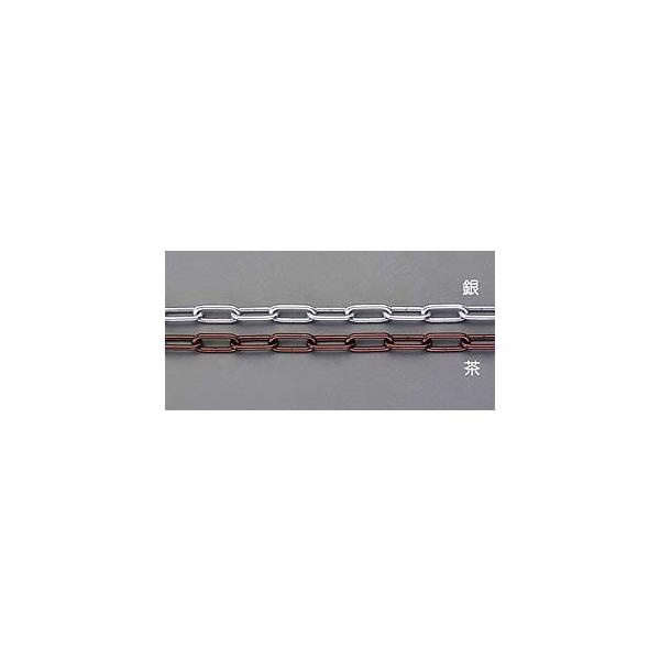 材質…アルミ合金(A6063W-T3)*カラー…茶*全長…5m*線径…5mm*参考使用荷重…35kg*チェーン内寸…35*8mm*重量…700gDIY・工具・ガーデン/建築金物/チェーン/リンクチェーン