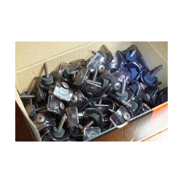 ブロンズ、ブラウン系統に合う木下地用波板取付ビスです。DIY・工具・ガーデン:建築金物:接合金具:ねじ:木ねじ