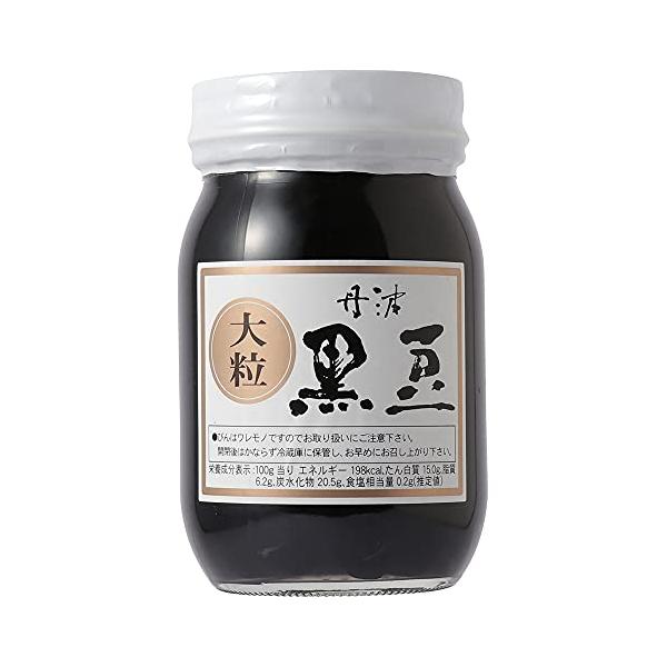 内容量：490g 固形量300g 原材料：黒大豆 国産 、砂糖、食塩　栄養成分表示 100gあたり ／エネルギー 198kcal、たんぱく質 15.0g、脂質 6.2g、炭水化物20.5g、食塩相当量 0.2g 当社について 黒大豆の本場で...