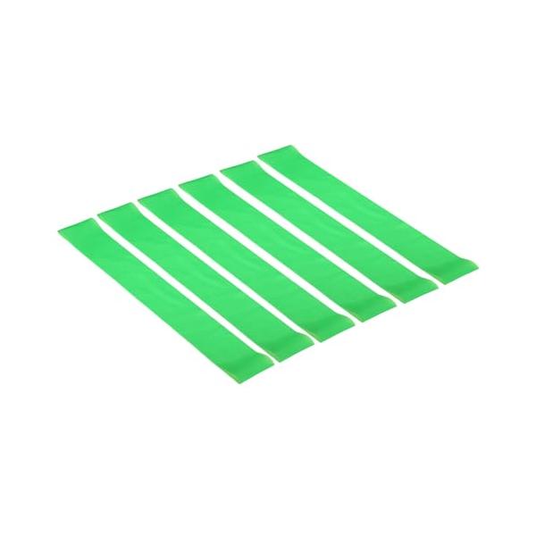 カラー：緑；素材：ゴム；バンド幅：5cm；バンド厚さ：0.35mm；バンドの周囲：60cm；パッケージリスト：椅子バンド6個利点：柔軟で伸縮性のあるバンド：ゴム素材で作られており、強い弾力性と耐久性があり、柔軟に反発し、破損しにくく、同じサ...
