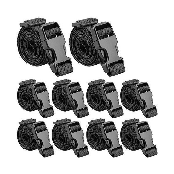 プラスチックバックル付きストラップ。 より強く、耐摩耗性があり、より丈夫です。 パッケージ内容: 梱包用ストラップ4本。ホビー/手芸・画材/裁縫材料/バックル