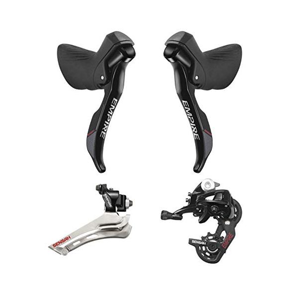 SENSAH STIレバー 自転車左右変速機・シフター ? シフトレバー 2X11S 付属/シフト、ブレーキケーブルスポーツ＆アウトドア/自転車/自転車パーツ/変速機・シフター/シフトレバー