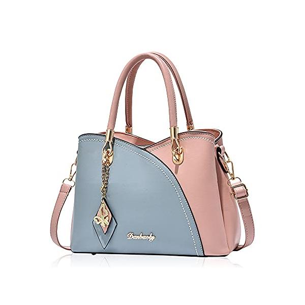 豊富なカラーを揃えた大人かわいいバッグ シンプルながらも目を引く鮮やかなカラーでファッション性抜群、大人女子に人気のバッグです。  ショルダーベルト付きで2way仕様 長さ調整可能なショルダーベルト付きですので、ベルトを着けて斜め掛けorベ...