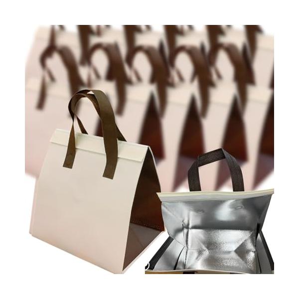 *アルミと不織布でできた保冷バッグで、冷たい・温かいお土産やお料理の持ち運びにピッタリ。*テイクアウト需要にピッタリ。*業務用としてスイーツやアイスのテイクアウトにピッタリ。*子供会や、社内イベントでのジュースの配布などにピッタリ。*アルミ...