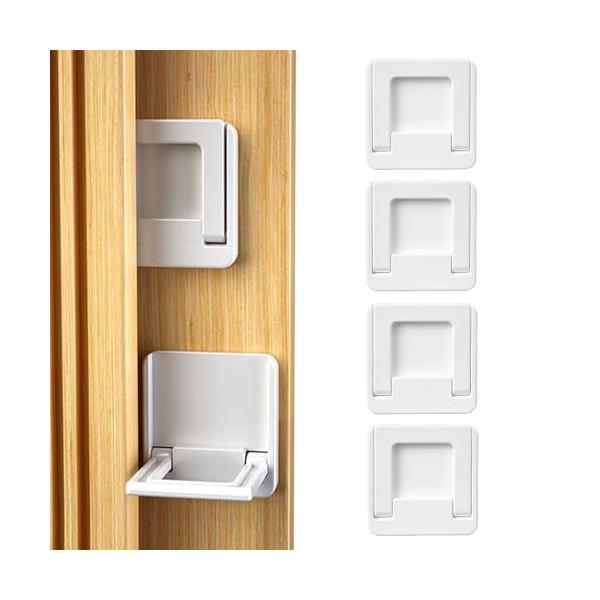 両面テープで貼るだけの簡単安全な窓ストッパーです。お子様やペットのイタズラ、転落防止などの予防にご使用いただけます。ロックを掛けたいときはプレートを立てるだけで、簡単ストップ。いつも通り開閉したい場合は、プレートを寝かせたままに。強度を上げ...