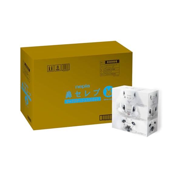 商品サイズ (幅*奥行*高さ) :612mm*286mm*518mm原産国:日本内容量:400枚(200組)*3コパック*10原材料: フレッシュパルプ100%ブラント名: 鼻セレブドラッグストア:日用品:ティッシュペーパー:ボックスティッシュ