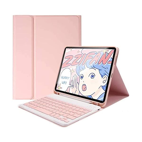 対応機種：Galaxy Tab A9 Plus 11インチマグネット分離式キーボード*保護ケース：アンドロイドタブレットキーボードは分離式でカバーとそれぞれ単独での利用可能、カラーキートップの配色がおしゃれかわいいカラーキーボード、充電可能...