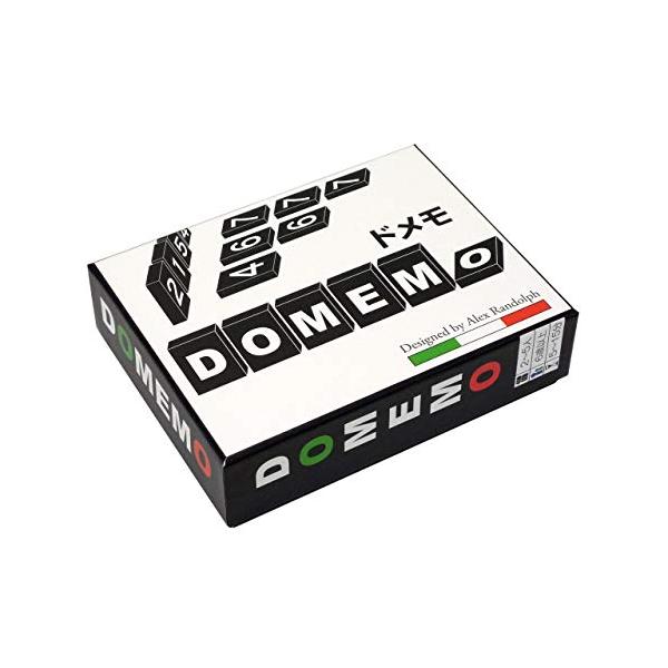 タイトル：ドメモ(DOMEMO)木製タイル版　メーカー：クロノス　作者：アレックス・ランドルフ狙うはノーミスの勝ち。秘密の保持ができ、このゲームが楽しめるようになったら大人の仲間入りです。プレイ人数：2−5人　プレイ時間：10分　対象年齢：...