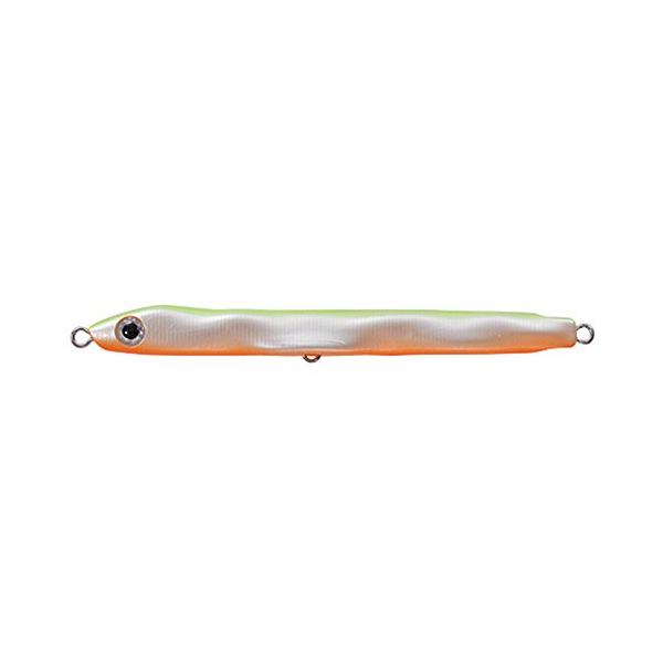 主な対応魚種:シーバス カサゴ メバル スズキタイプ:シンキングサイズ:86mm / 重量:8.5gカラー:#29 パールチャート・オレンジベリー原産国:日本フック:ST-46TN#10スポーツ＆アウトドア:釣り:ルアー:シーバス・ヒラメルアー