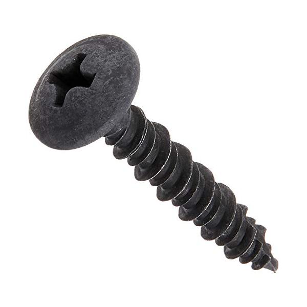 サイズ：25mm数量：470本色：つや消し黒DIY・工具・ガーデン:建築金物:接合金具:ねじ:木ねじ