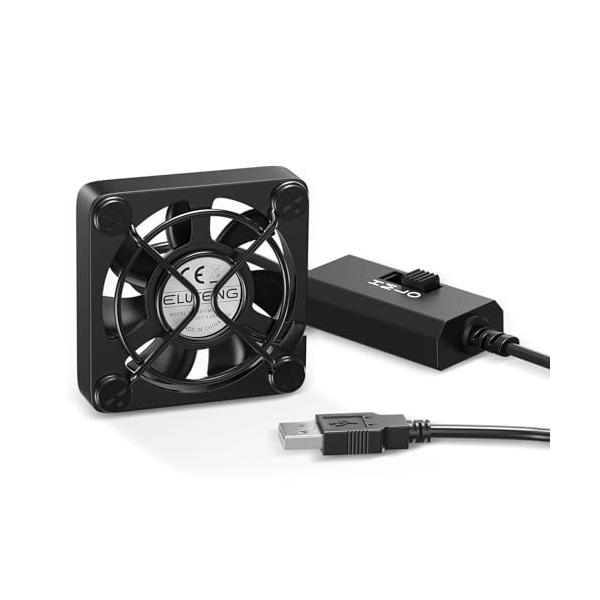 高品質&amp;長時間稼働 pcファン 40mmは高品質のモーターを採用し、寿命は通常ファンの2倍以上で、長時間の連続動作が可能です。金属のファンガードが装着されており、作動中にうっかり指を入れてケガをしてしまう心配も不要です。 軽量・コン...
