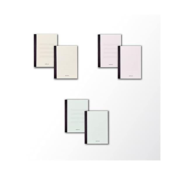 商品特長 心地よく使いやすいノートをコンセプトに中紙には、反射によるチラつき・まぶしさをおさえた国産の色上質紙を使用しています。文房具・オフィス用品/ノート・メモ帳/ノート