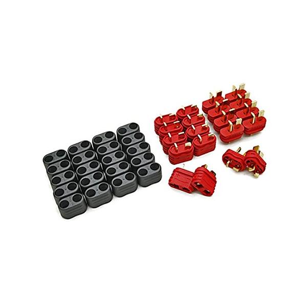 ハンダ部分にチューブ不要タイプのTコネクタ、金属の接触部分は高品質の純銅24k金メッキです。RCで定評のあるディーンズタイプのコネクタ、T型2Pコネクターは優れた抵抗値の高性能コネクターです。接触部分は従来のタイプと同じ配置になっていますの...