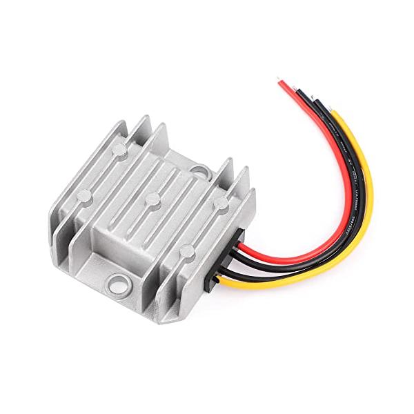 DCバックコンバータ：8V〜35V DC入力、3V〜24V DCコンバータ、24V〜3.7V / 4.2V / 5V / 6V / 9V / 12V DC電圧降下、降圧18Vソーラーなどの3〜24V DC出力 池空気ポンプの12V入力へのパ...